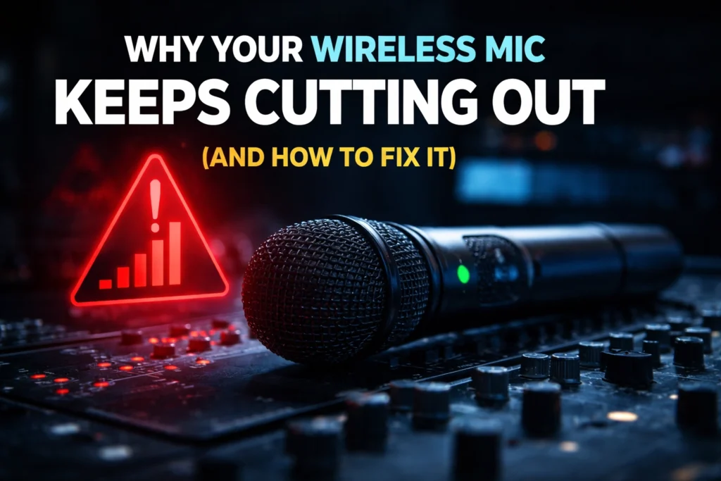 Why Your Wireless Mic Keeps Cutting Out (And How to Fix It) – Jammin's ...